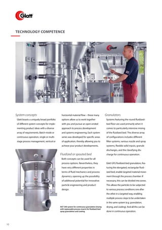 Process plant engineering GLATT | PDF