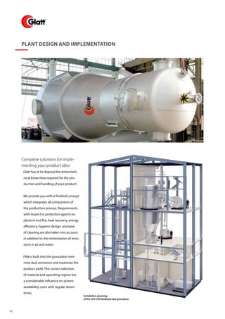 Process plant engineering GLATT | PDF
