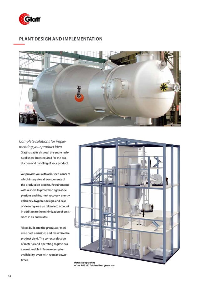 Process plant engineering GLATT | PDF