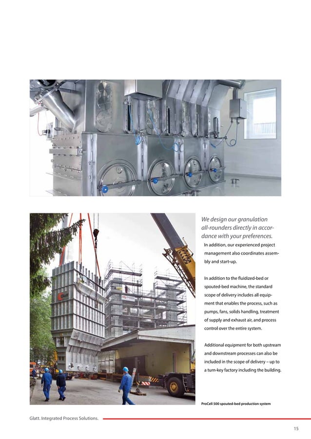 Process plant engineering GLATT | PDF