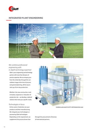 Process plant engineering GLATT | PDF
