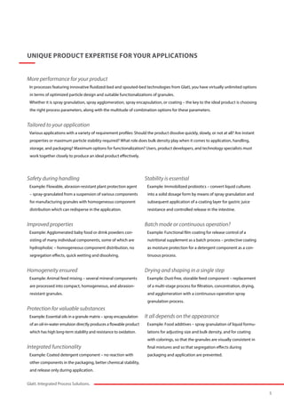 Process plant engineering GLATT | PDF