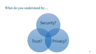 In Processes We Trust: Privacy and Trust in Business Processes | PPTX