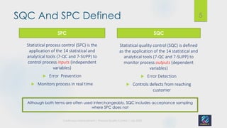 Process Quality Control Training | PDF