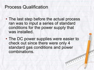 Process Qualification Optimization | PPT