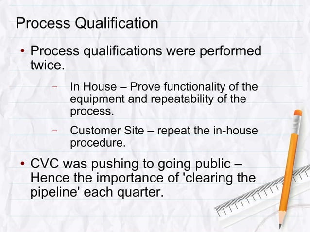 Process Qualification Optimization | PPT