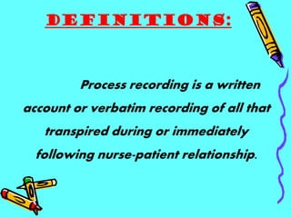 Process Recording | PDF