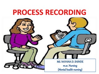 Process recording ppt | PPTX