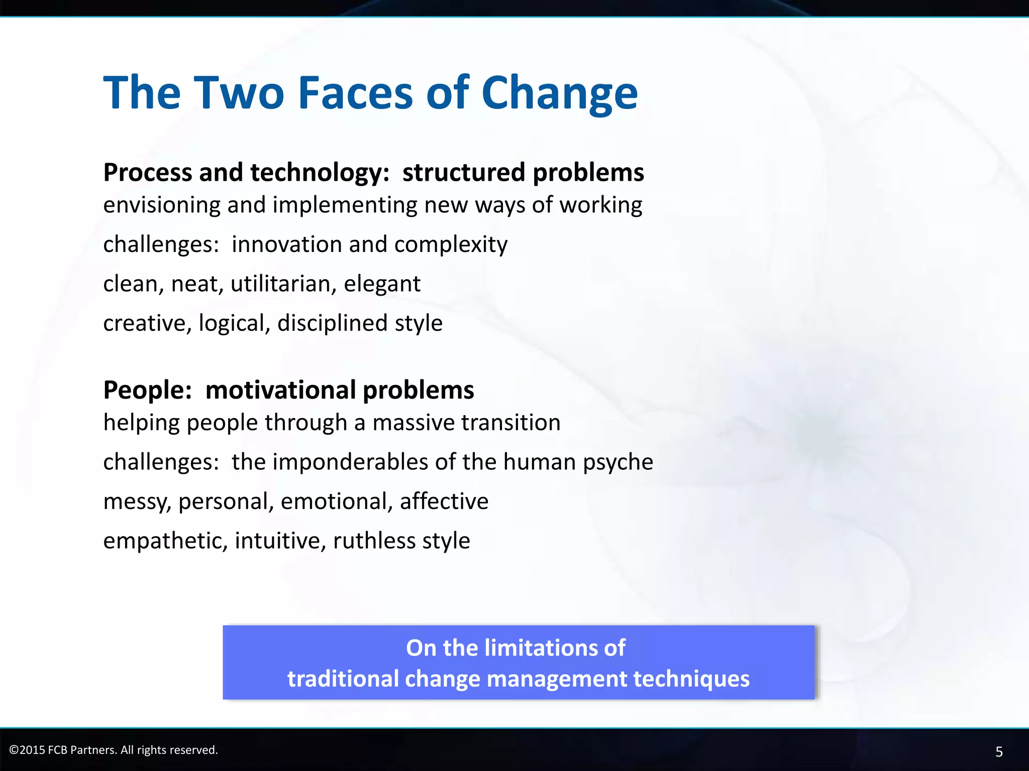 FCB Partners Course Overview: Process Redesign | PPTX