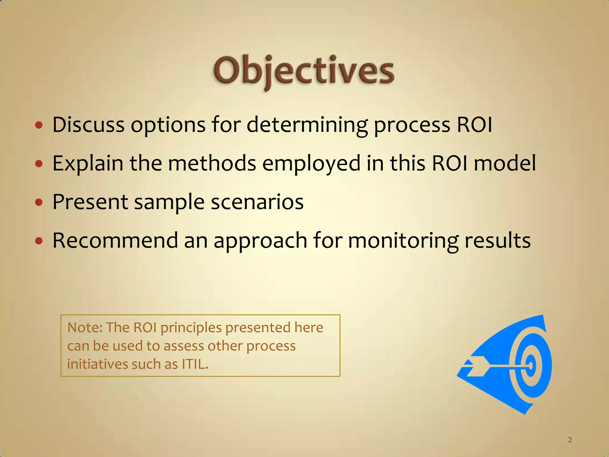 Assessing Process Improvement ROI | PPT