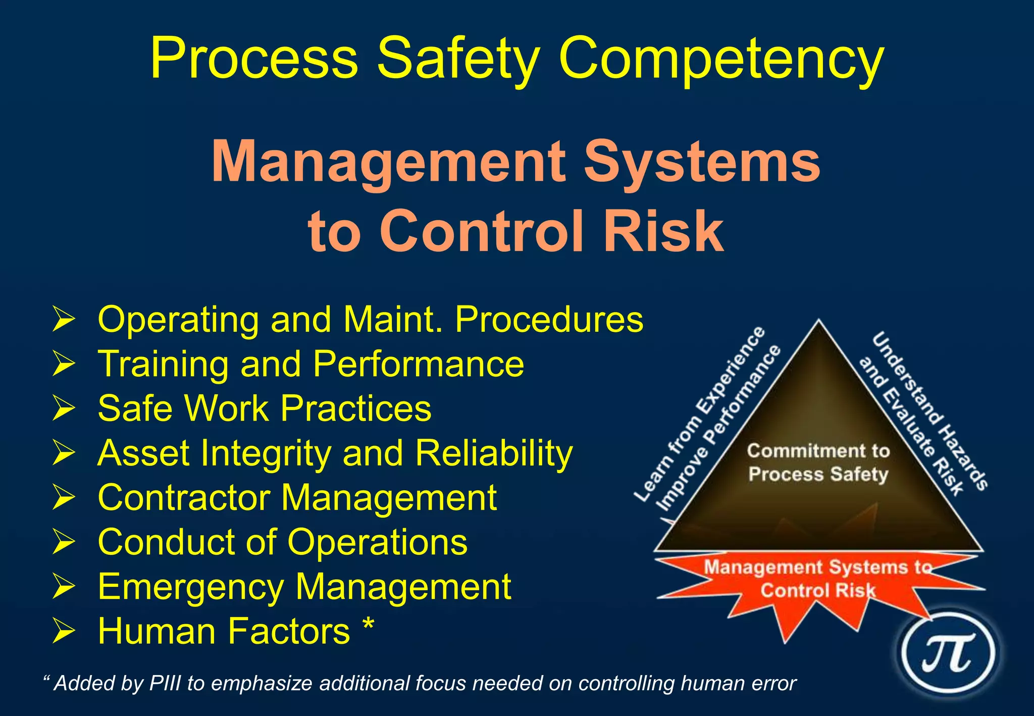 Process Safety Competency rev 5 | PPTX