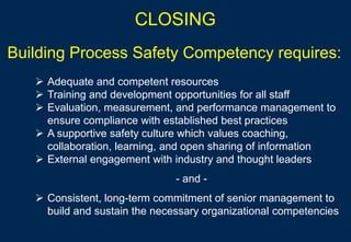 Process Safety Competency rev 5 | PPTX