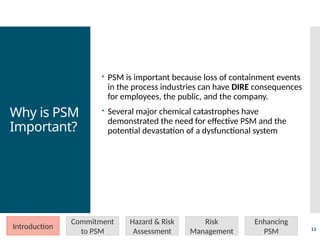 Process Safety Management in line American Institute of Chemical ...