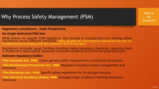 Process Safety Management (PSM) How to do? (For Pharmaceutical and ...