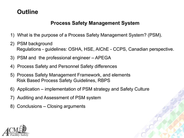 Process Safety Management System | PDF | Operating Systems | Computer Software and Applications