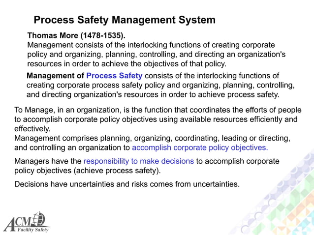 Process Safety Management System | PDF | Operating Systems | Computer ...