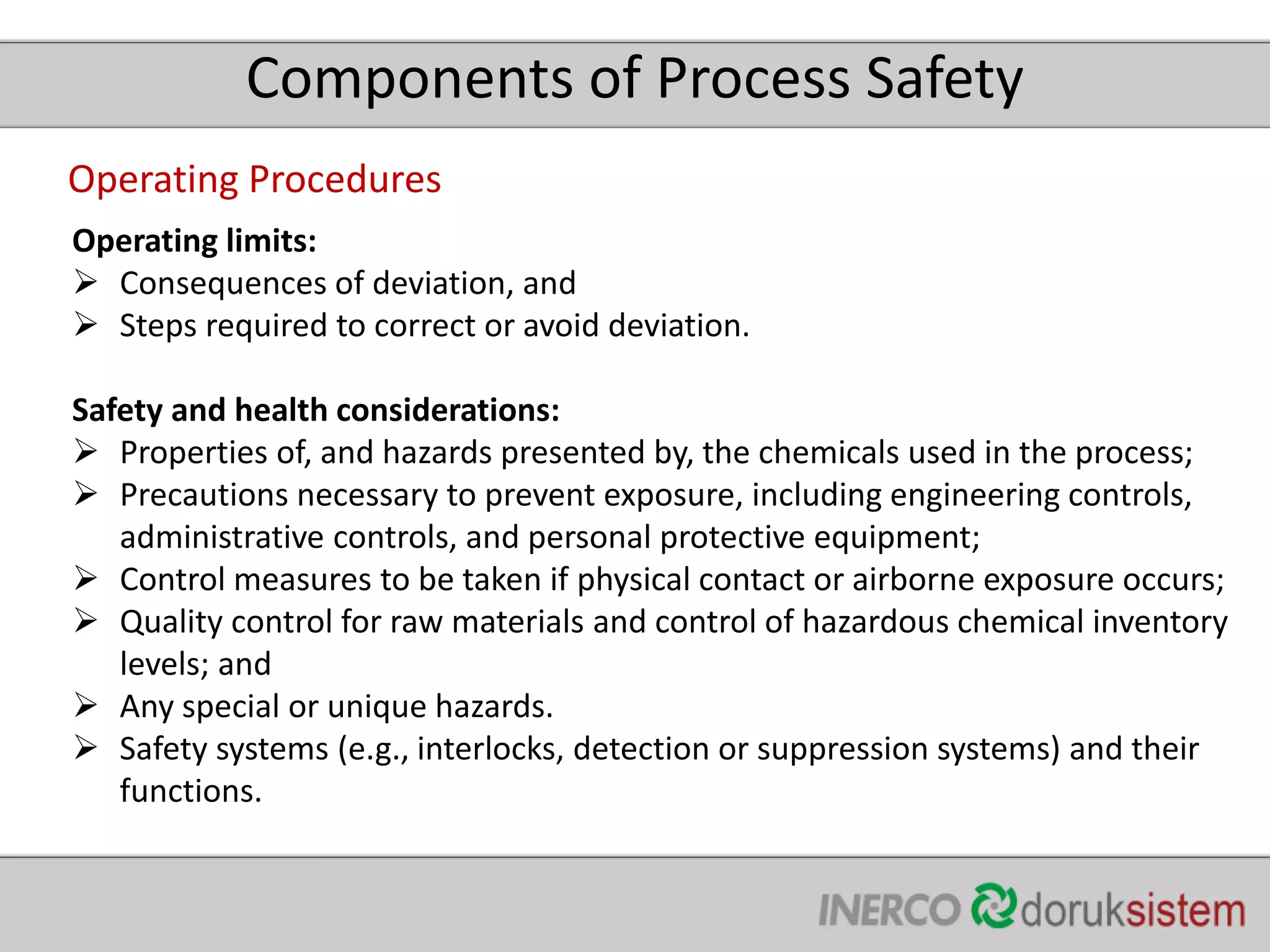 Process safety managment | PPTX