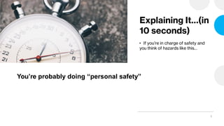 Process Safety Vs Personal Safety | Process Safety | Personal Safety ...