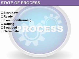 Process scheduling | PPTX