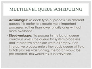 Process scheduling in Light weight weight and Heavy weight processes. | PPT