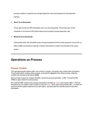 Process scheduling | PDF