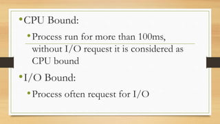 Process Scheduling | PPT