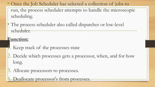 Process Scheduling | PPT