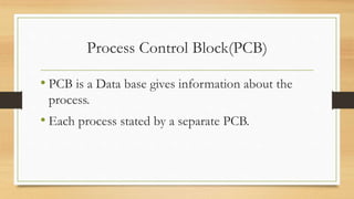 Process Scheduling | PPT