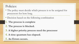 Process Scheduling | PPT