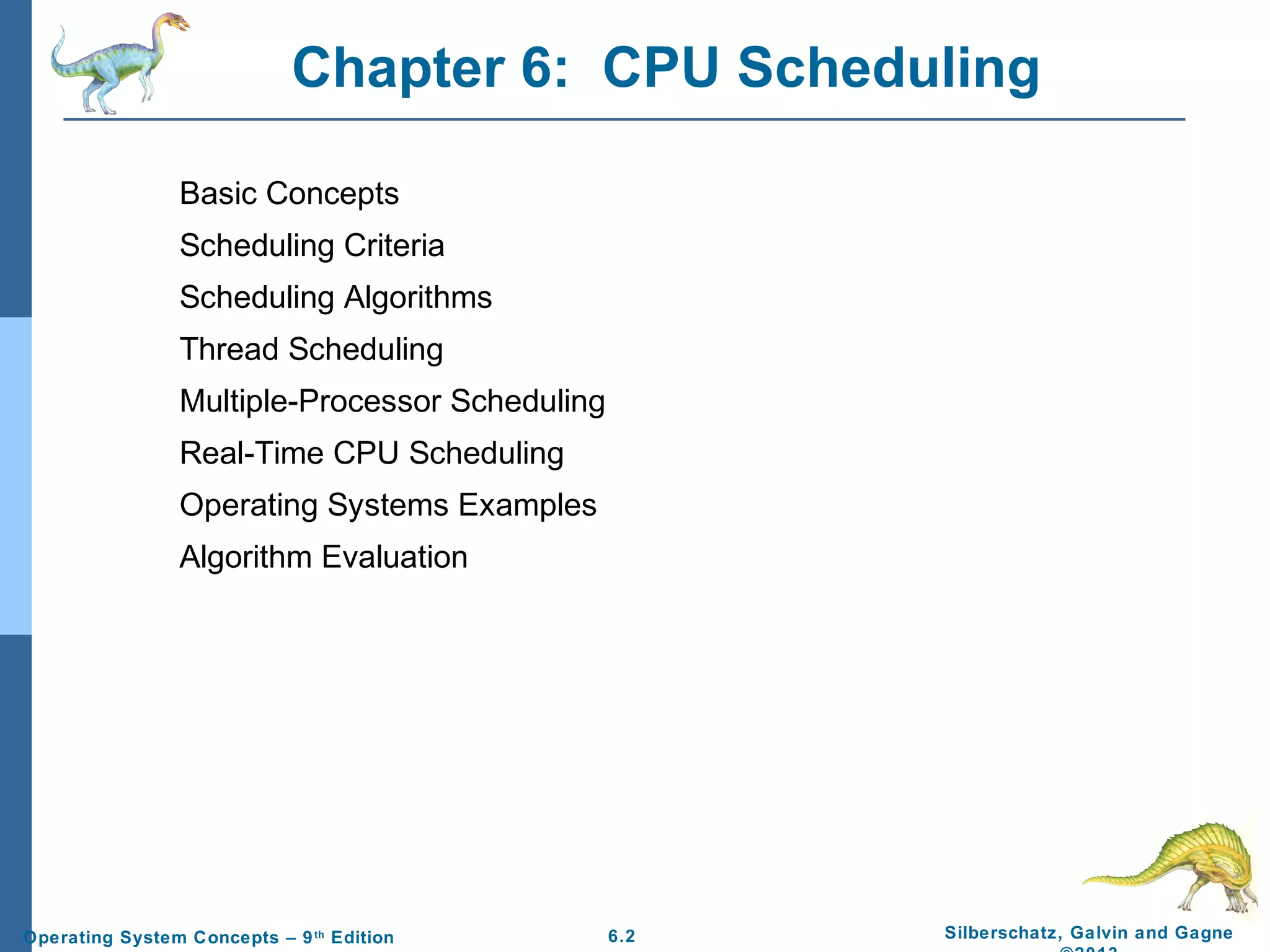 Process Scheduling Operating System Btech Cse Ppt 9539