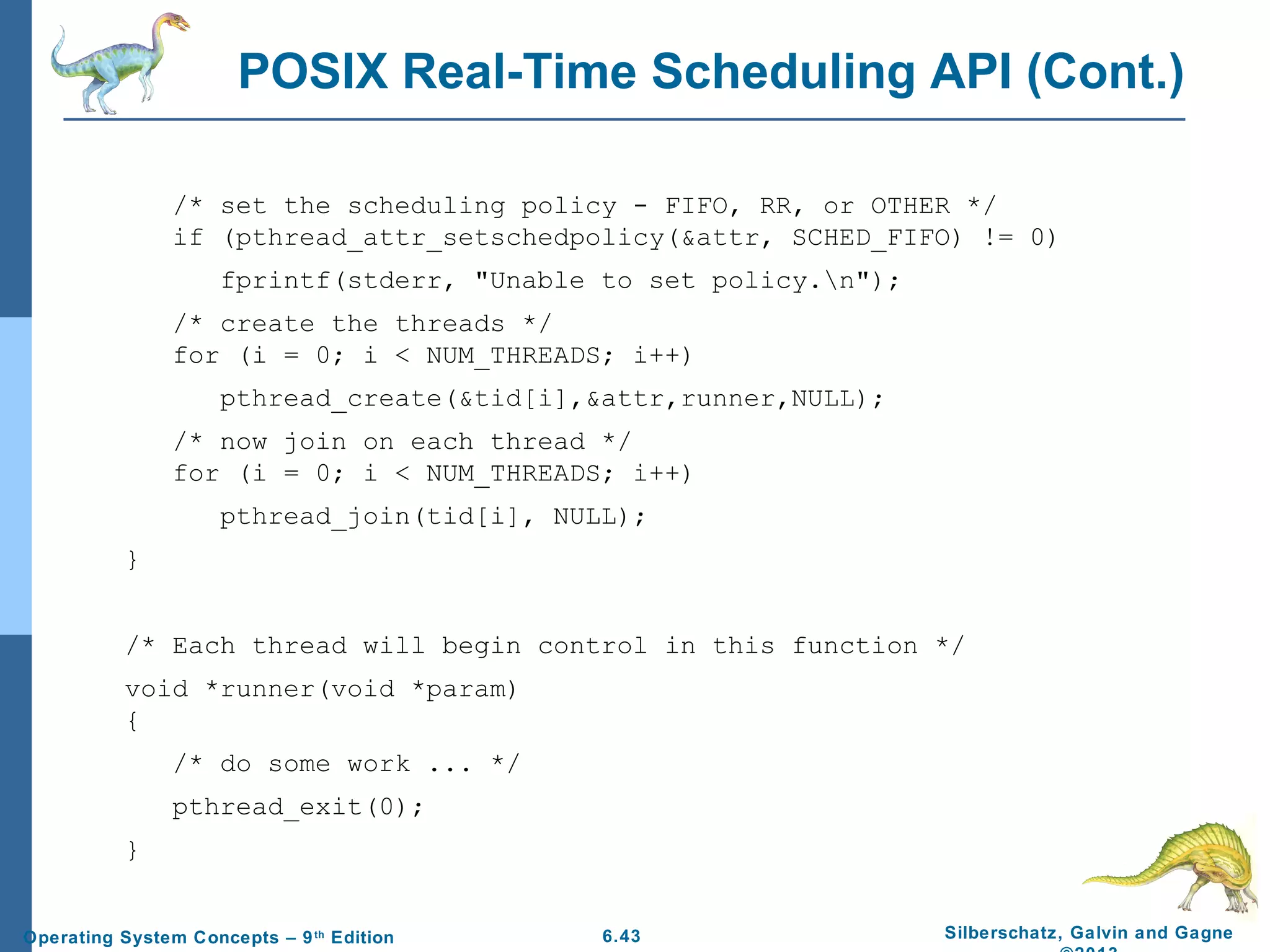 Process Scheduling Operating System Btech Cse Ppt 