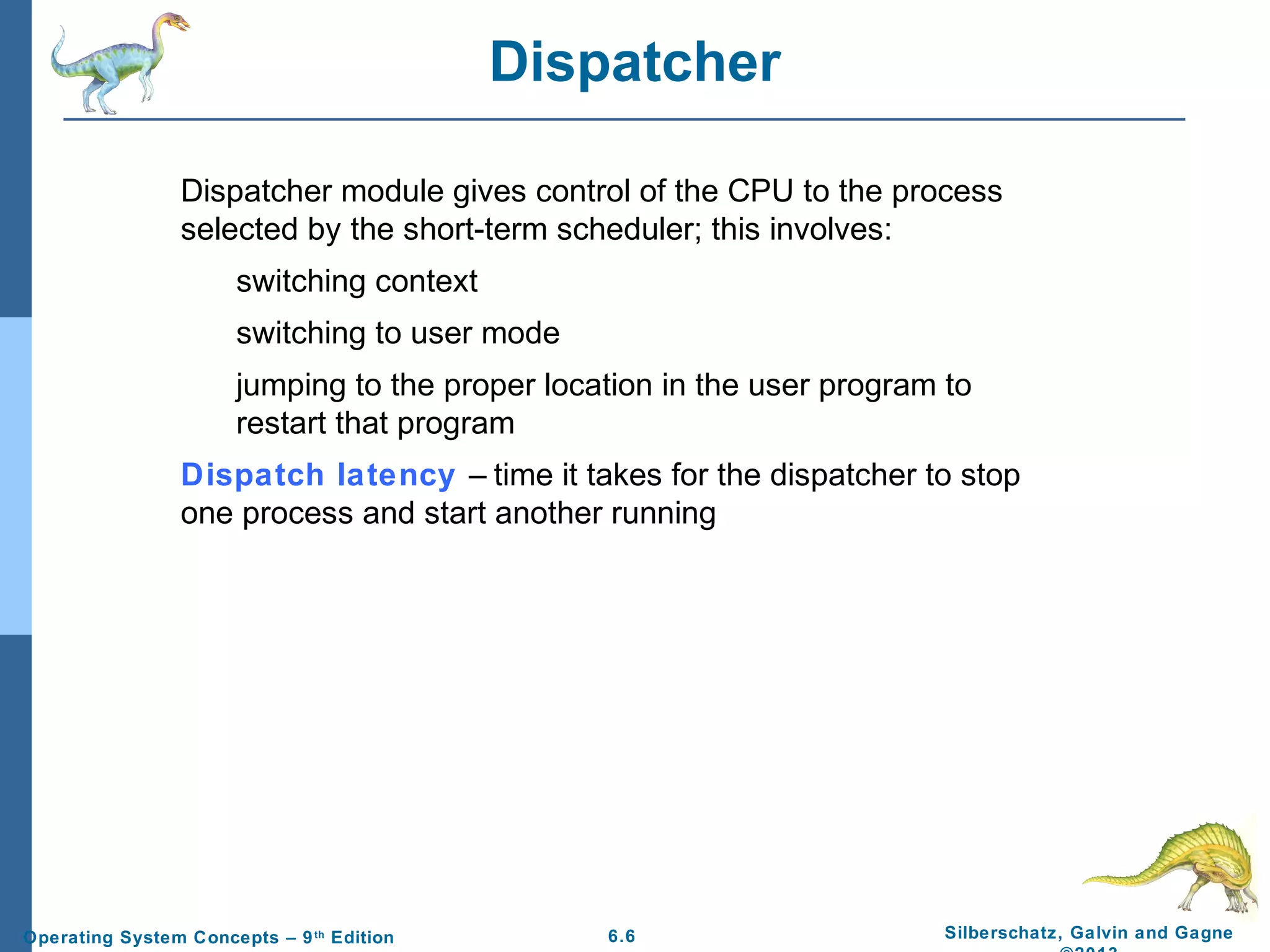 Process Scheduling Operating System Btech Cse Ppt 4248