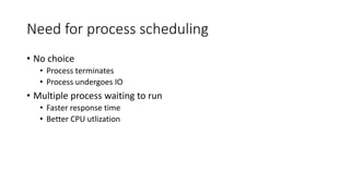 Process Scheduling Algorithms | Interviews | Operating system | PPT