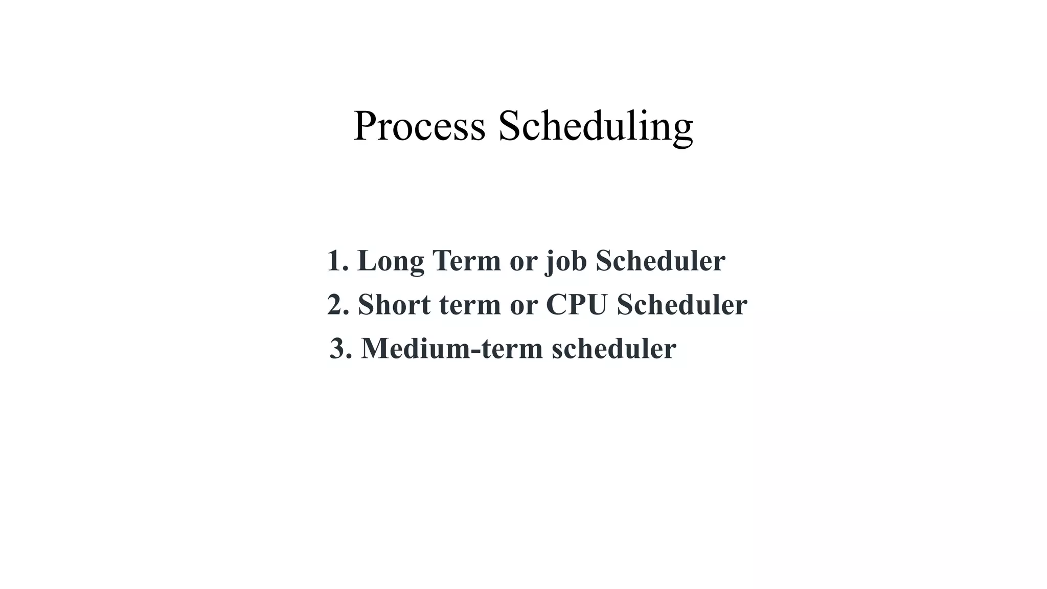 Process Scheduling.pptx | Computing | Technology & Computing