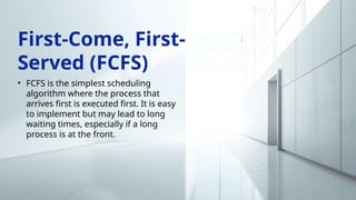 Process Scheduling. pptx | PPT