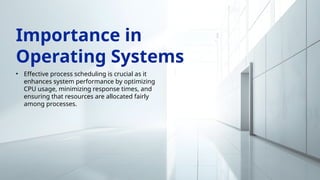 Process Scheduling. pptx | PPT