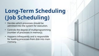Process Scheduling. pptx | PPT