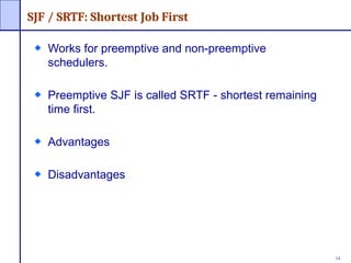 Process Scheduling in operating systems.pptx | Free Download