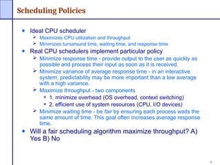 Process Scheduling in operating systems.pptx | Free Download