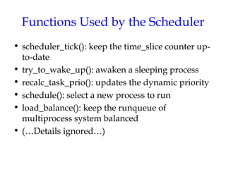 Process scheduling linux | PPT