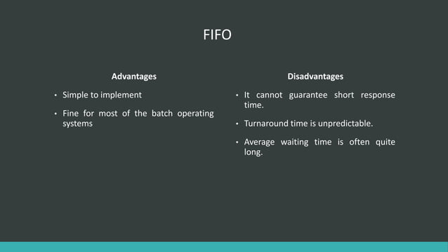 Process scheduling algorithms | PPTX | Operating Systems | Computer ...