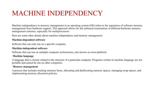 process scheduling and memory management.pptx | Free Download
