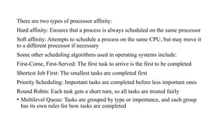 process scheduling and memory management.pptx | Free Download