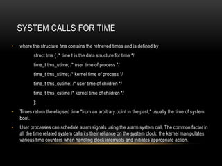 Process scheduling & time | PPT