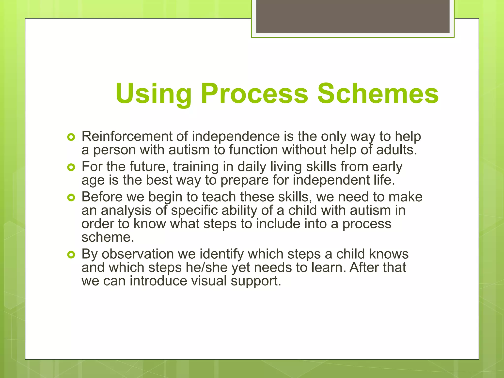 Process schemes presentation | PPTX