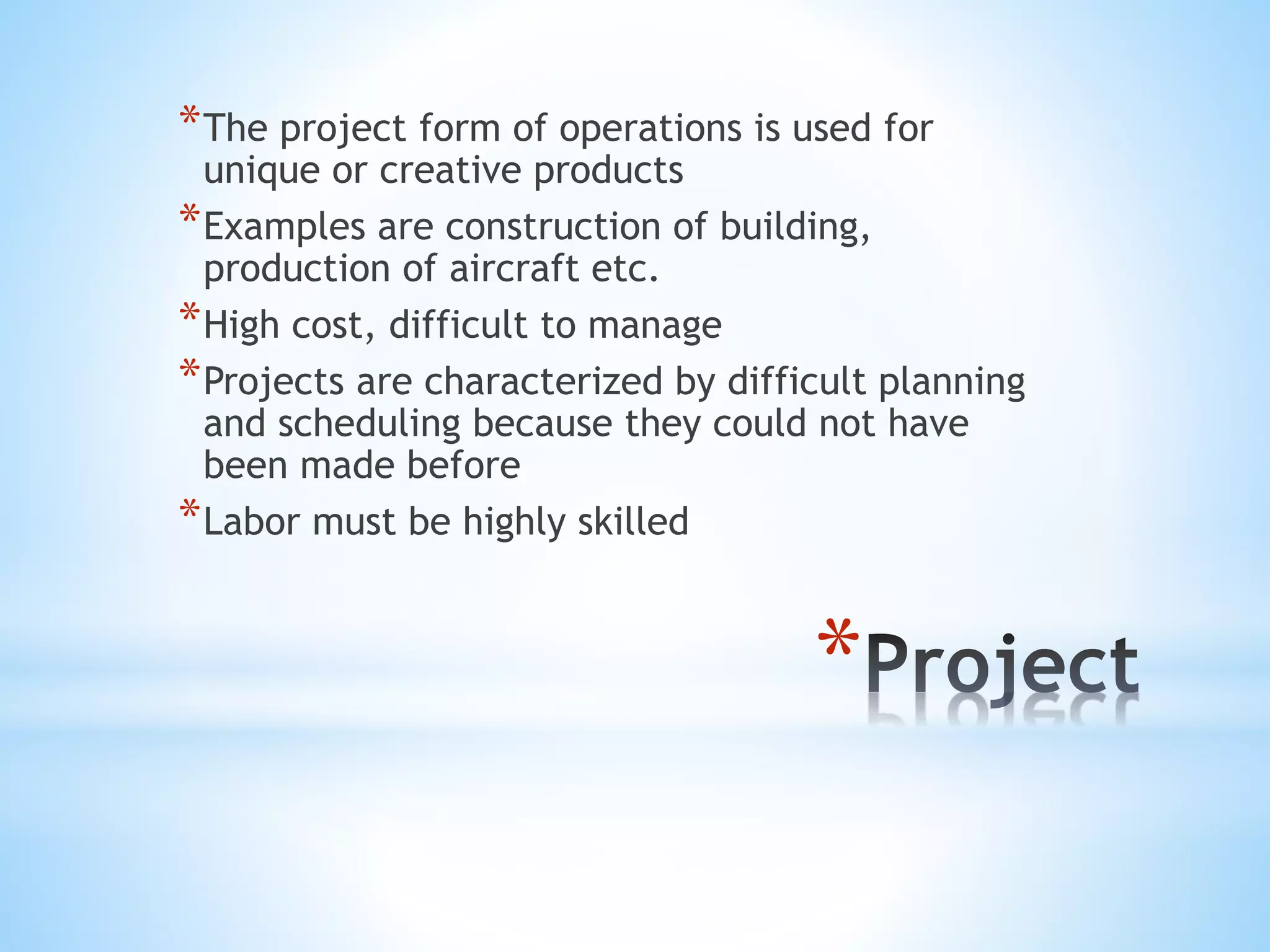 Process Selection | PPTX