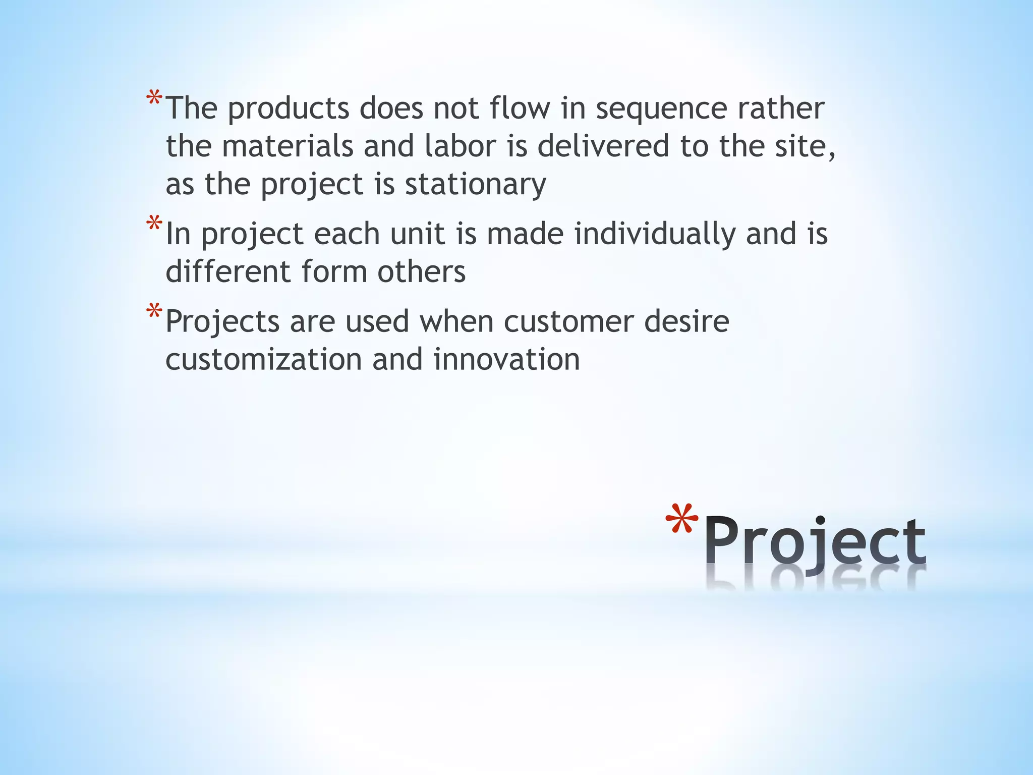 Process Selection | PPTX