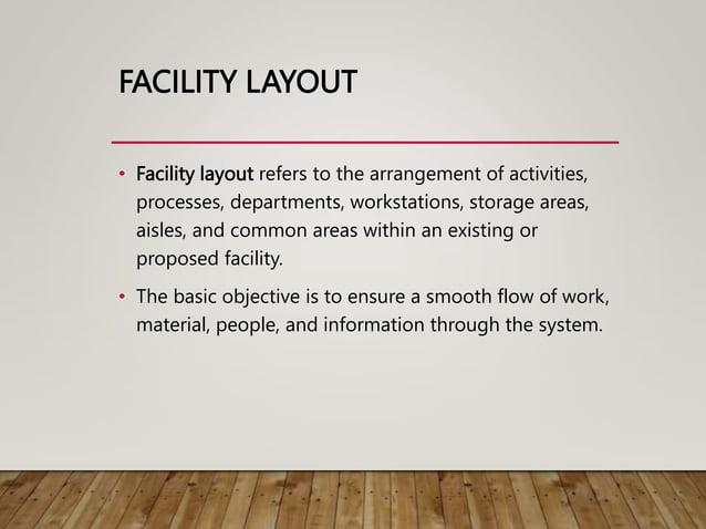 Process Selection and Facility layout.ppt