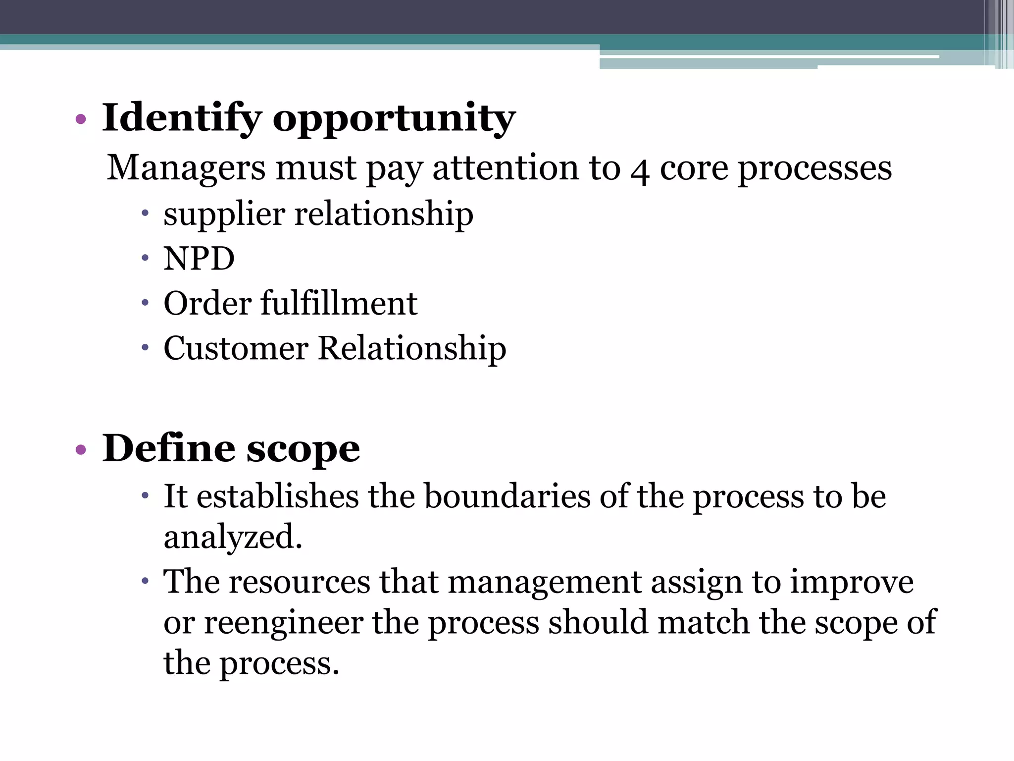 Process selection, design & analysis | PPTX