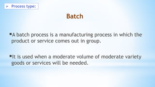 Process selection & facility layout.pptx
